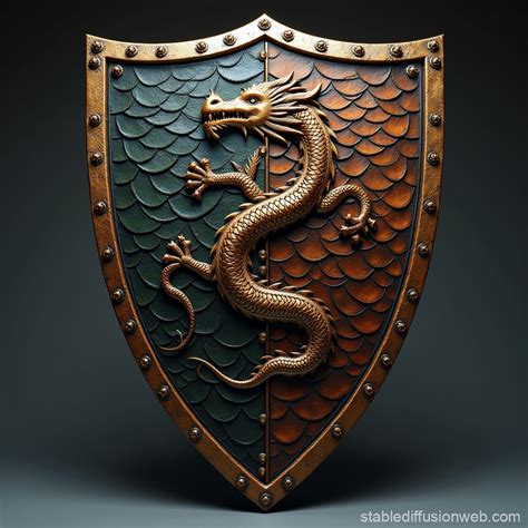 Dragon Scale Shield Prompts Stable Diffusion Online