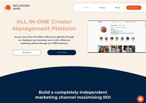 Influencer Hero All In One Influencer Management Software Betalist