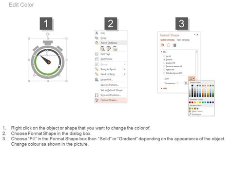 Stopwatch For Speed Calculation Powerpoint Slides