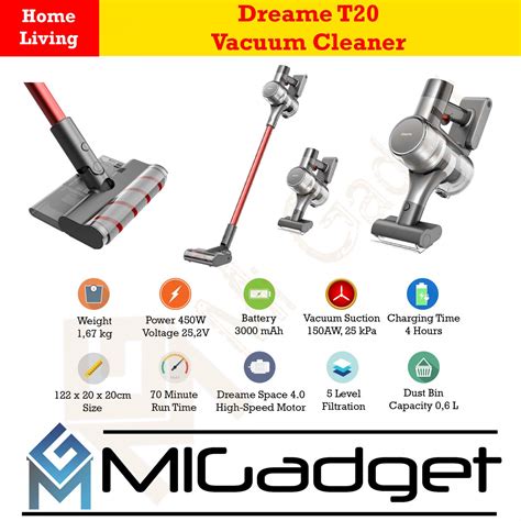 Xiaomi Dreame V10 Boreas Handheld Wireless Vacuum Cleaner - Rp 3.390. ...