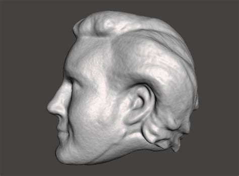 Stl File Wwe Wwf Ljn Style Andy Kaufman Head Sculpt 🤼・3d Print Design