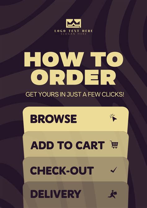 Ordering Made Simple Flyer Your Ultimate Guide To Effortless And Bold