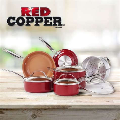 Red Copper 10 Piece Set Bulbhead Bulbhead International