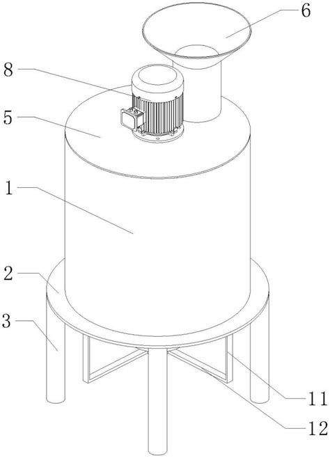 一种有机肥储存罐的制作方法