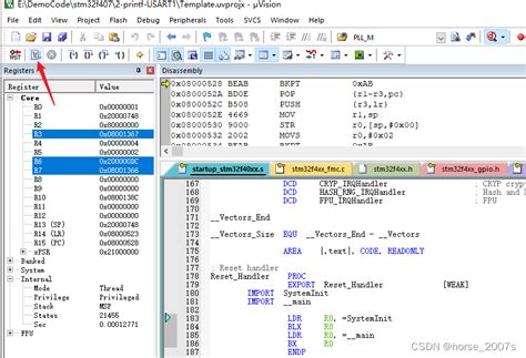 【基于stm32f407应用】使用printf打印数据stm32f407 Printf Csdn博客