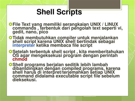 Shell Scriptingits Research Computingshell Scripting Ppt Download