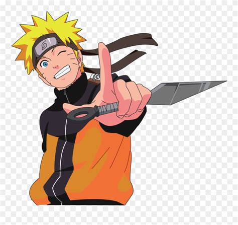 Imagem Naruto Png Naruto Holding A Kunai Clipart 240420 Pinclipart