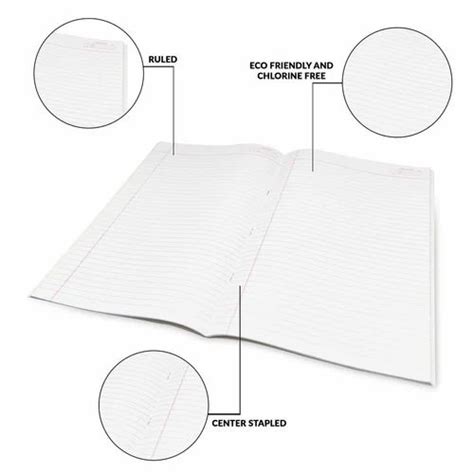Paper Cover Saddle Stitched Centre Stapled Notebook Size A4 At ₹ 35 Piece In Patna