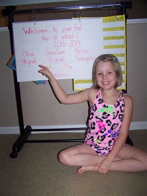 Leslies Little Smittles First Day Of School First Day Of School