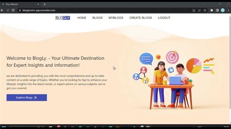 Blogly Website A Web Development Project With Mern Stack Kavita