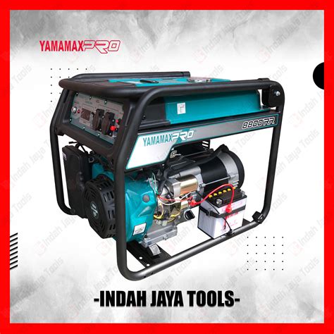 Yamamax Pro 8800rr Genset 5500 Watt Generator Set Bensin 4 Tak