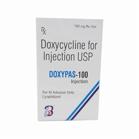 Bdoxy Doxycycline 100 Mg Injection At ₹ 3621 Vial In Nagpur Id