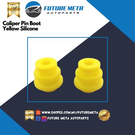 Caliper Pin Boot Brake System Yellow Silicone Shopee Malaysia