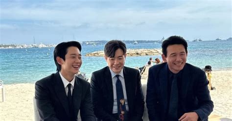 ‘베테랑2 류승완 감독·황정민·정해인 칸영화제 떴다