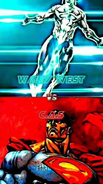Wally West Vs Cosmic Armour Superman Edit Short Youtube