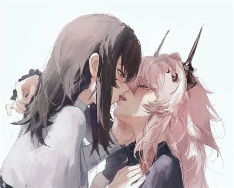 Theresa And Priestess Arknights Drawn By Gandy Gan E Danbooru