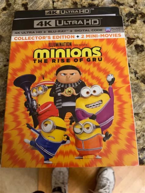 Minions The Rise Of Gru 4k Ultra Hd 2022 Case Artwork No Blu Ray No