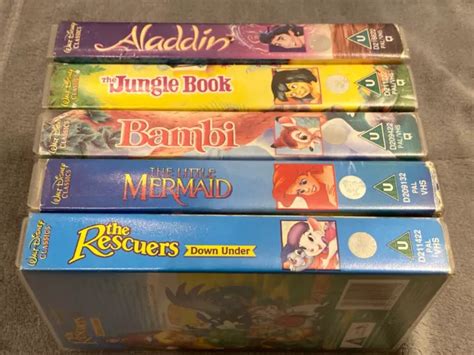 Disney Classics Collection Vhs Classics Version Tested And Working Pal £320 Picclick Uk