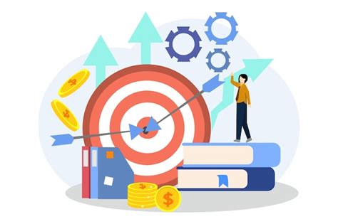 premium vector business strategy flat illustration design