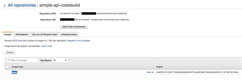 build docker images with codebuild