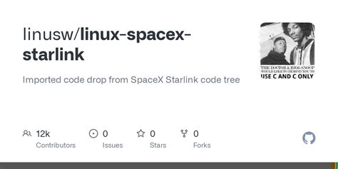 github linusw linux spacex starlink imported code drop from spacex