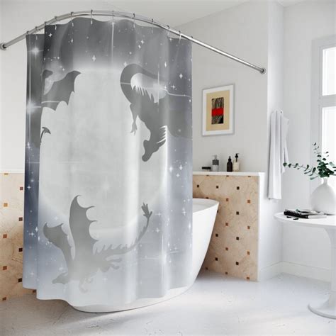 Galaxy Shower Curtain Etsy