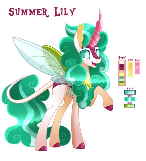 Summer Lily King Thorax X Rain Shine Mlp Adopt By Sugaryicecreammlp On Deviantart