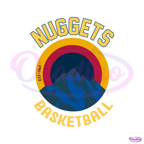 Denver Nuggets Basketball Champion Svg Graphic Design Files