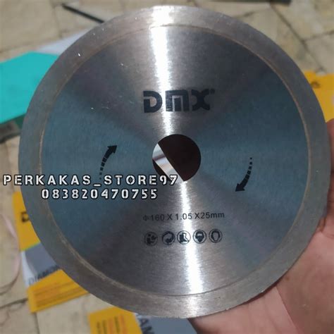 Mata Pisau Belah Batu Inch Mm Diamond Cutting Wheel DMX Gerinda Belah Batu Akik Dan