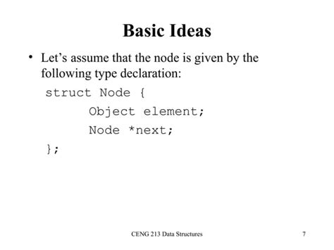 Introduction To Linked Lists In Data Structureppt