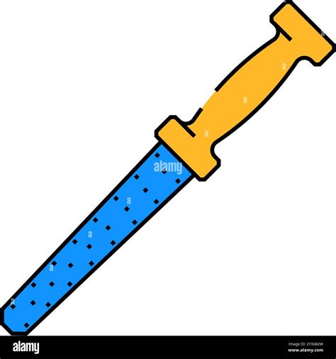 Knife Sharpener Icon Color Illustration Stock Vector Image And Art Alamy