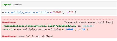 Nameko How To Invoke The Microservice From A Python Script Stack