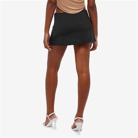 Miaou Micro Mini Skirt Black End Se
