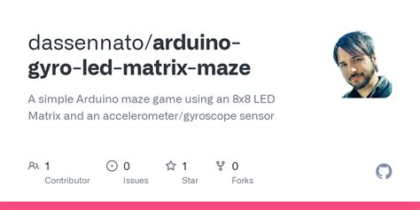 Github Dassennatoarduino Gyro Led Matrix Maze A Simple Arduino Maze