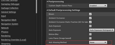 Ue4抗锯齿选项的开启ue 预览 窗口 抗锯齿 Csdn博客