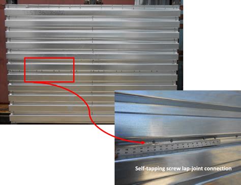 Lap Joint Connection Using Self Tapping Screws Download Scientific