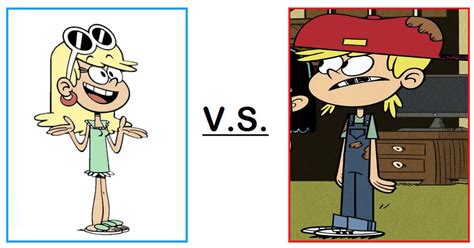 Leni Loud Vs Lena Loud By Peanutslegotoons On Deviantart