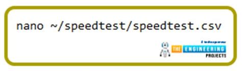 Internet Speed Monitor Using Raspberry Pi 4 The Engineering Projects