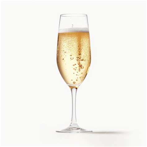 Premium Ai Image Effervescence In Elegance A Captivating Glass Of