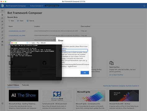 Errors Converting Bot From 14 To Adaptive Runtime · Issue 7373 · Microsoftbotframework