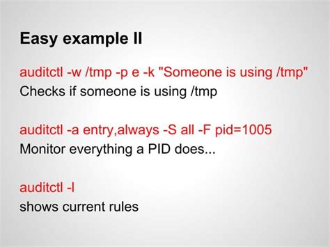 Linux Audit Framework Pdf Operating Systems Computer Software And