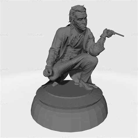 Joker Figürleri D Baskı Modeli STL