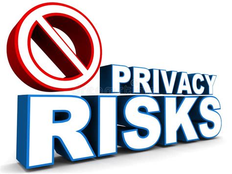 Privacy Risks Stock Illustration Illustration Of Privacy