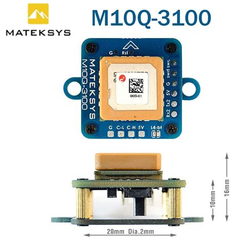 Модуль компаса Matek Systems Ap Periph Gnss M10q 3100 купить с доставкой по выгодным ценам