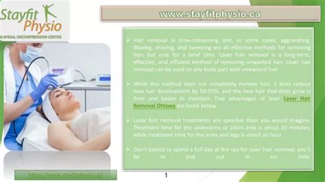 Ppt Advantages Of Laser Laser Hair Removal Ottawa Powerpoint