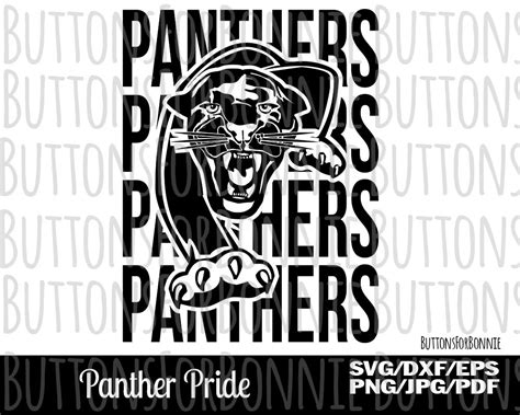 Panthers Pride Svg Panthers Svg Shirt Svg Panthers Etsy