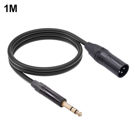 Cable De Audio Trs A Xlr De 635 Mm Cable Trs De Un Cuarto De Pulgada