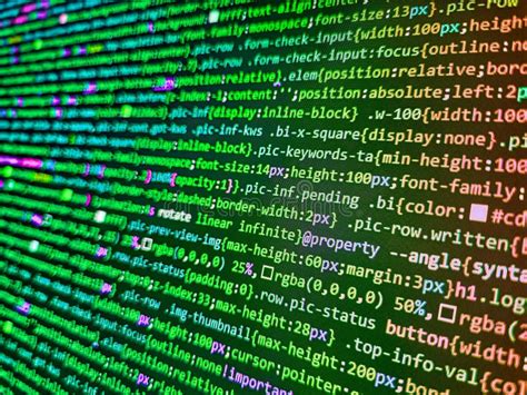 Code De Site Web Sur Ordinateur M Code De Programmation Sur écran D