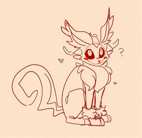 Eevee Doodle Concept Fakemon By Noneveralways On Deviantart