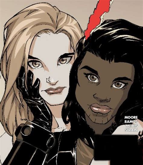 Karolina Dean And Xavin Black Comics Comics Comic Books Art